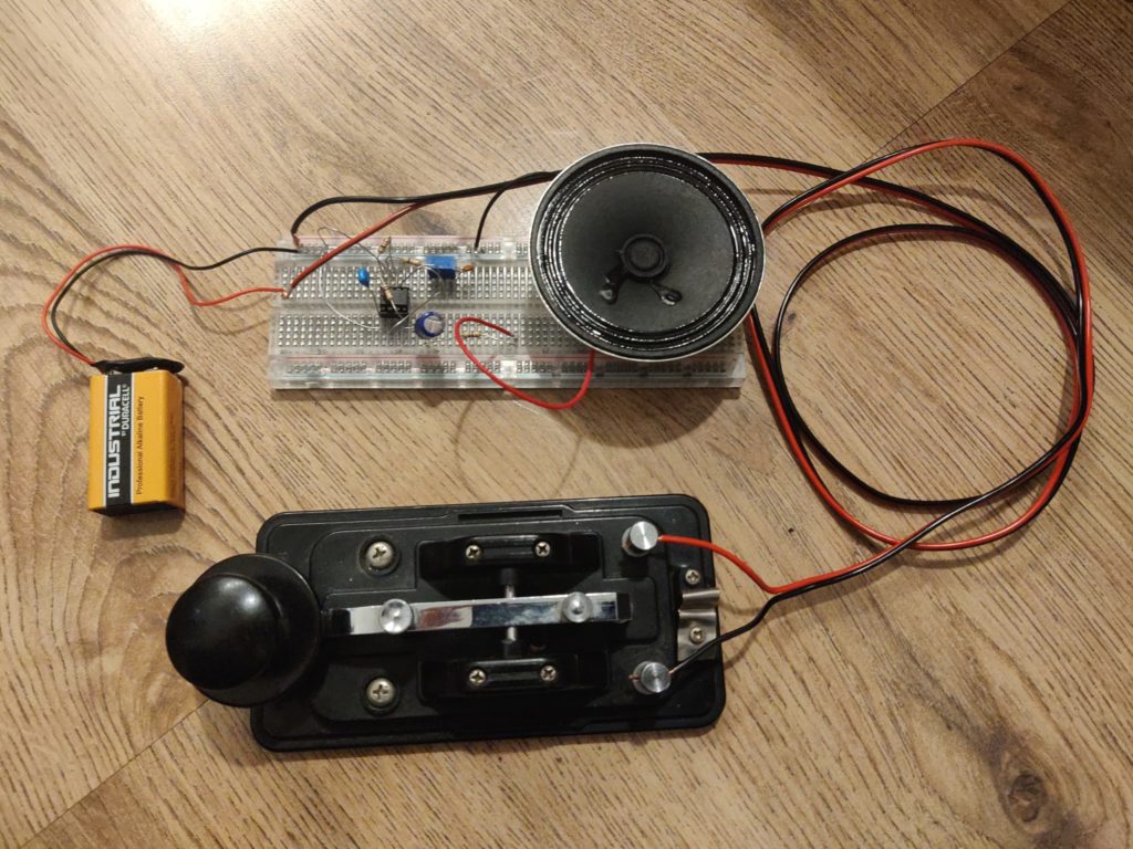 Simple Morse Practice Oscillator – G5JDA
